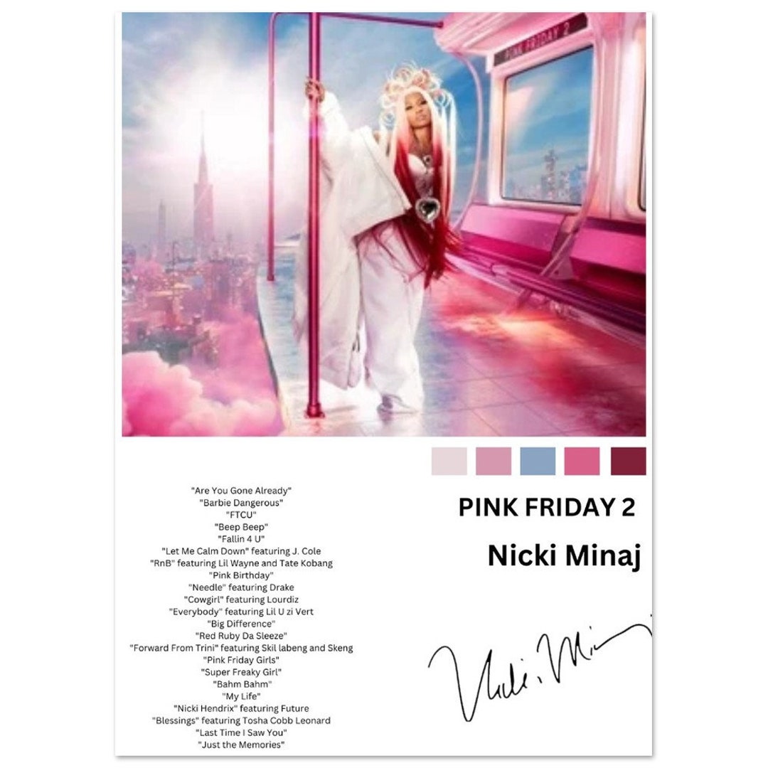 Pink Friday 2 by Nicki Minaj Posters / Nicki Minaj / Pink Friday 2 ...
