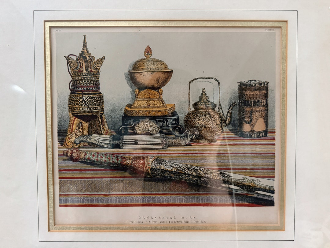 Ornamental Work China Ceylon Siam Java 1862, Day & Son Lithographers to ...