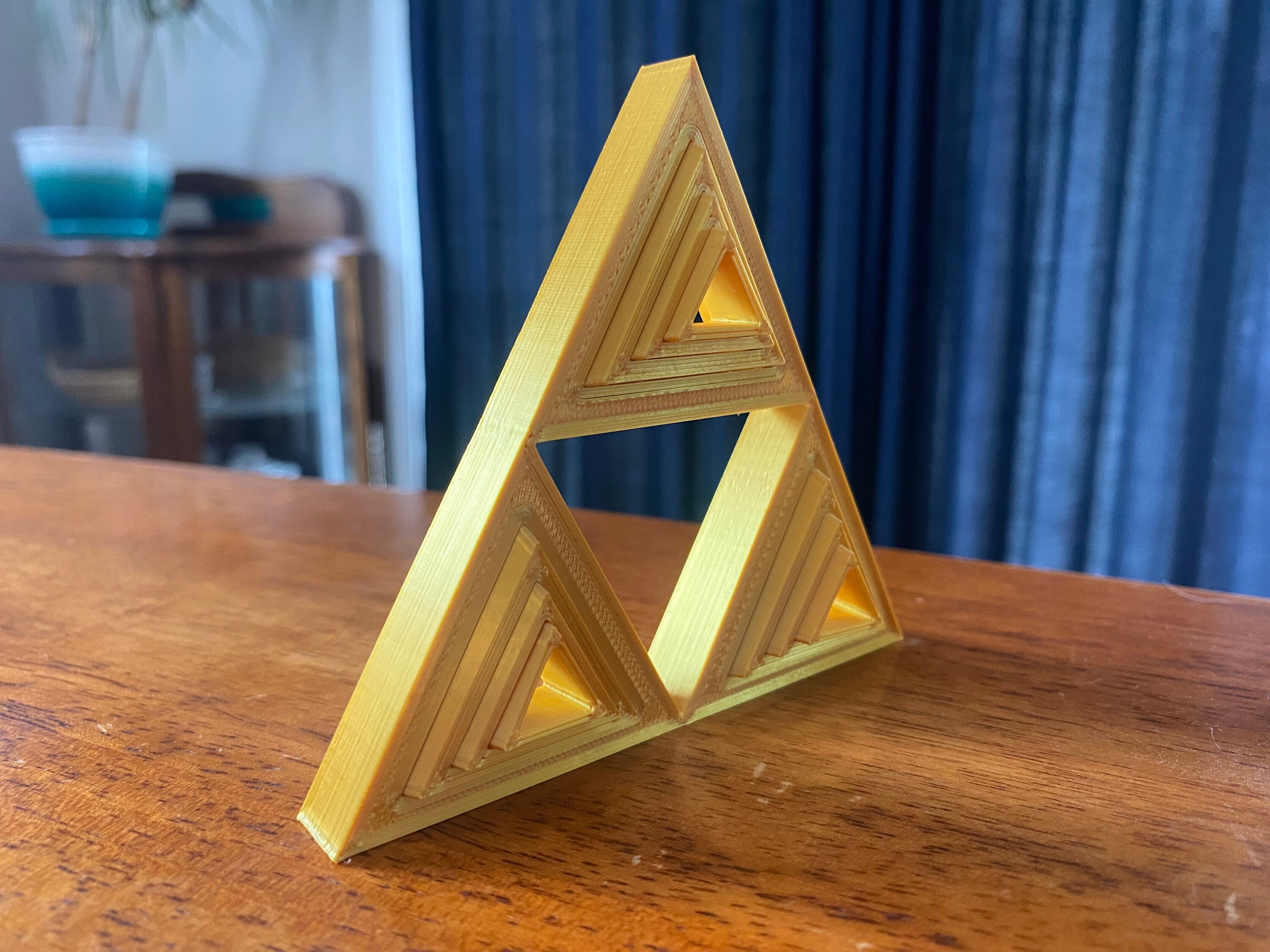 Triforce Fidget Toy 3D Printed - Etsy