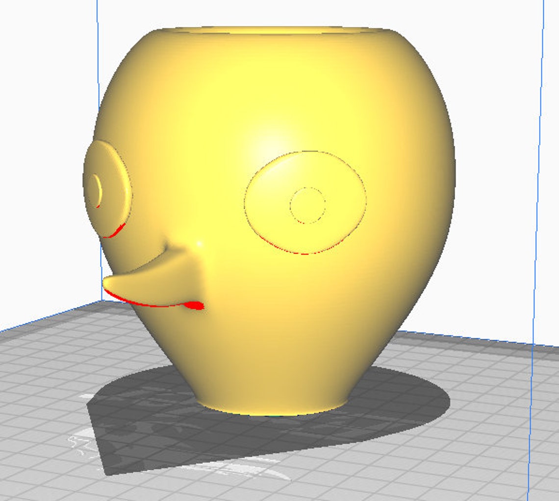 Red Pikmin Planter 3D Print File - Etsy
