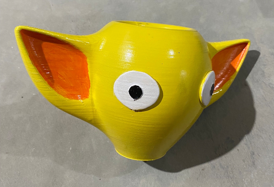 Yellow Pikmin Planter 3D Print File - Etsy