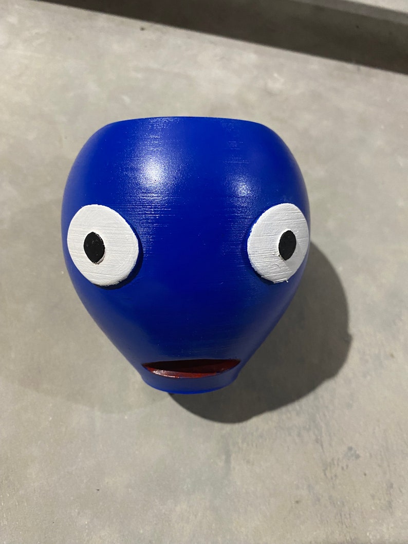 Blue Pikmin Planter 3D Print File - Etsy