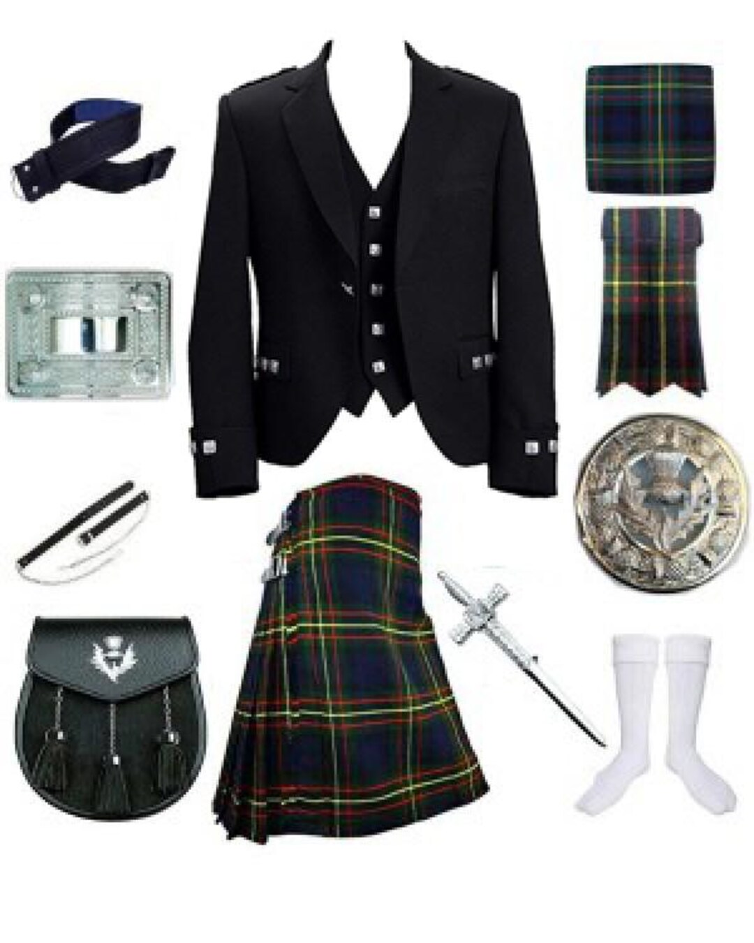 Custom Made Argyll Maclaren Kilt Outfit - Etsy