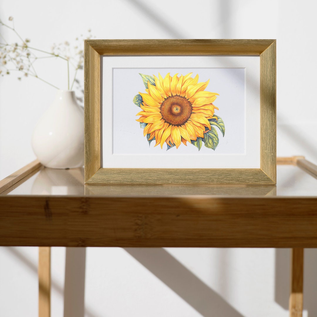 Sunflower Helianthus DIY Printable Sunflower Picture Sunflower Gifts ...