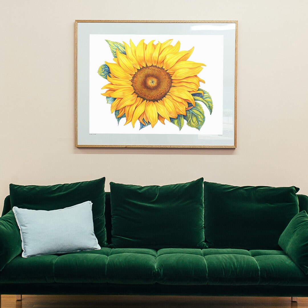 Sunflower Helianthus DIY Printable Sunflower Picture Sunflower Gifts ...