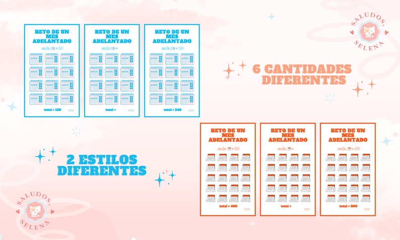 Printable Savings Challenge | Printable Savings Challenge in Spanish ...