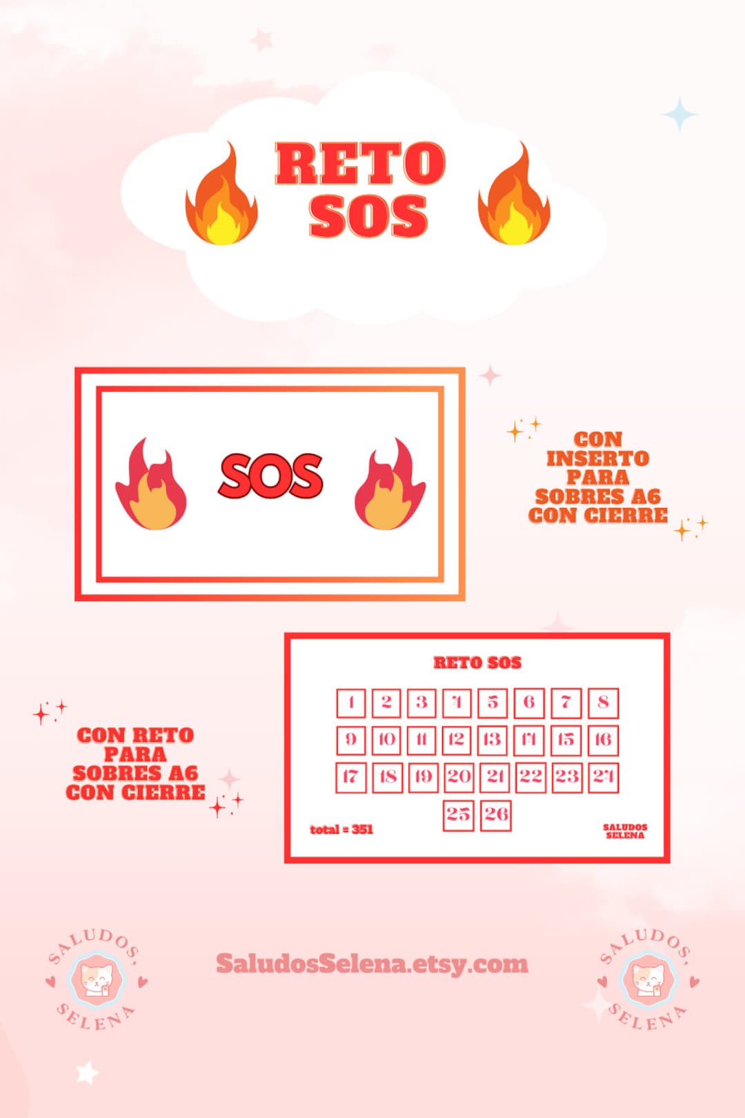 Printable Savings Challenge Printable Savings Challenge in Spanish ...