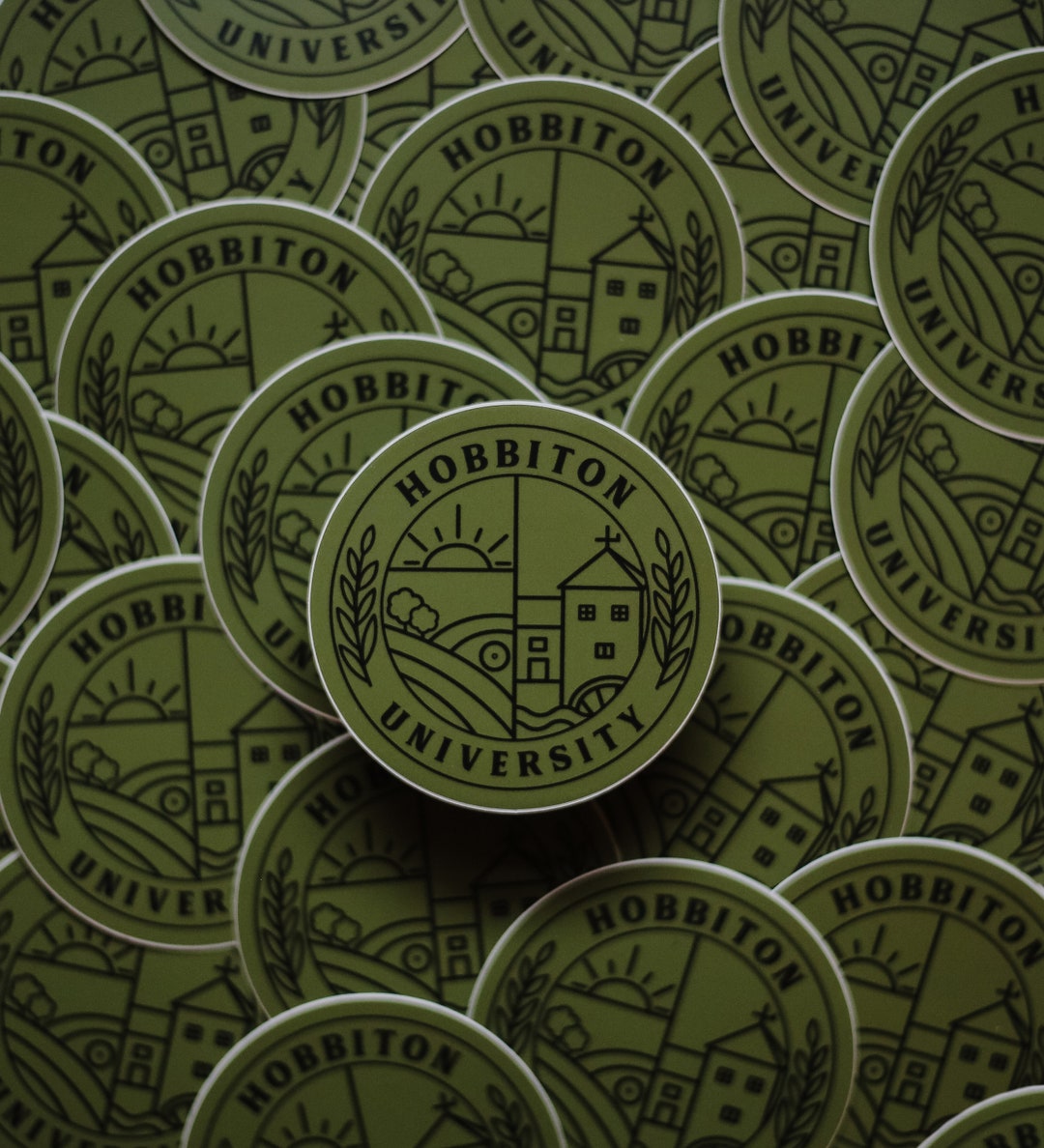 Hobbiton University Sticker Bilbo Baggins Frodo Baggins the Shire - Etsy