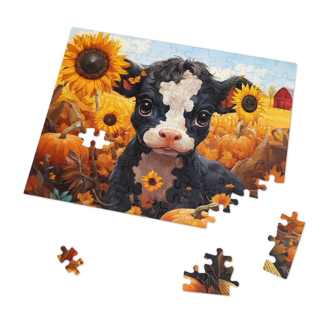 Cow Cow Boogie Jigsaw Puzzle 30, 110, 252, 500,1000-piece Great for ...