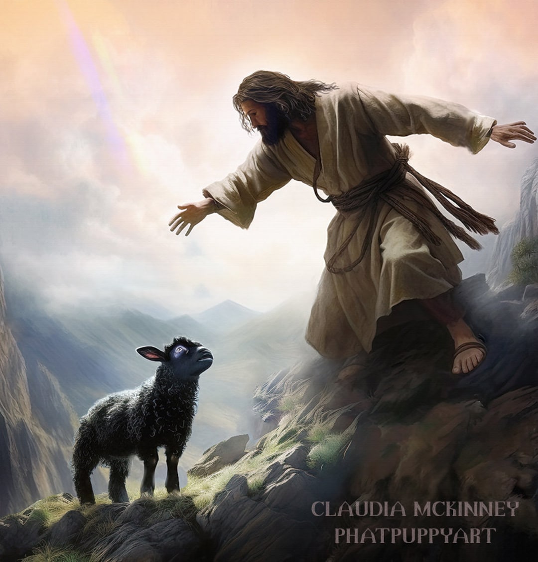 The Good Shepherd -digital Download 25 X 25 - Etsy