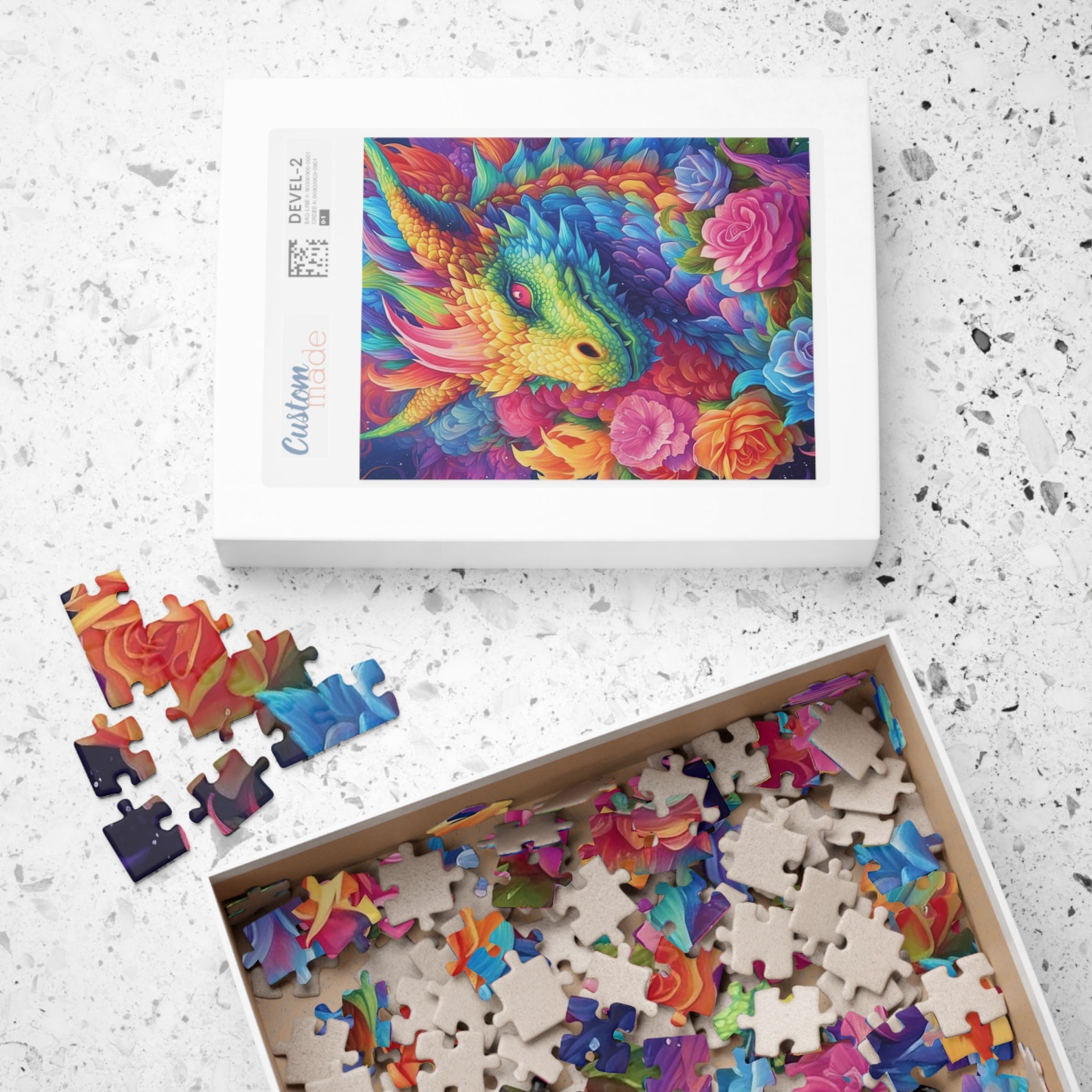 Fantasy Dragon Puzzle 110 252 500 1014-piece Mythical - Etsy