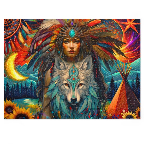 Native American Jigsaw Puzzles - Etsy