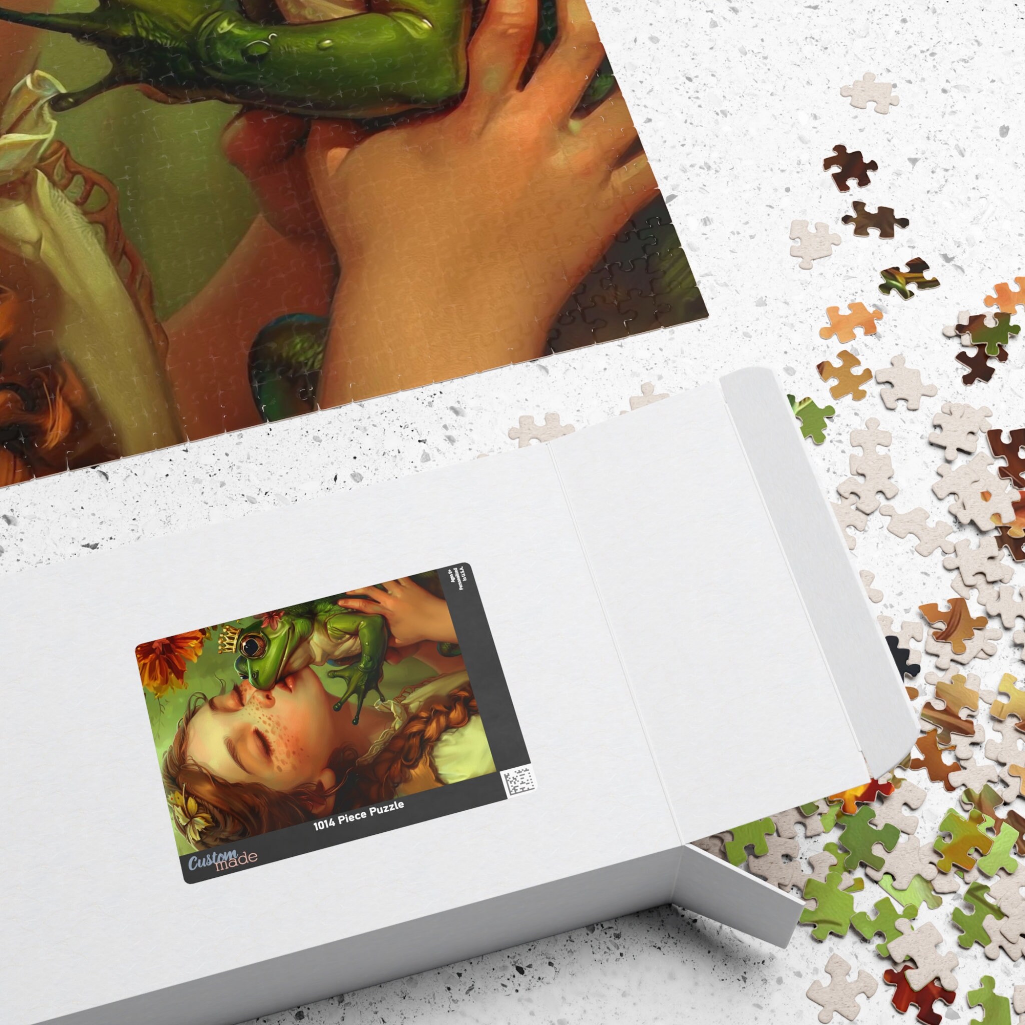 I've Kissed a Lot of Frogs Jigsaw Puzzle 110, 252, 520, 1014-piece - Etsy