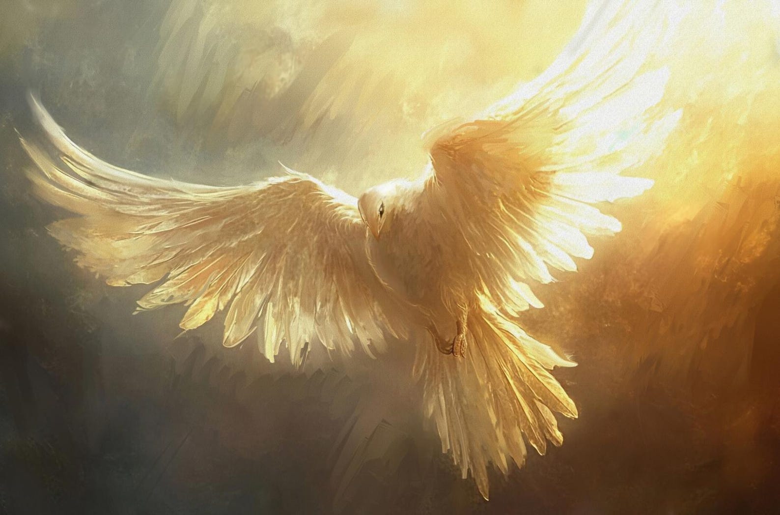 Come Holy Spirit Dove Digital Download Painting | 60 X 40 Inches Wide ...