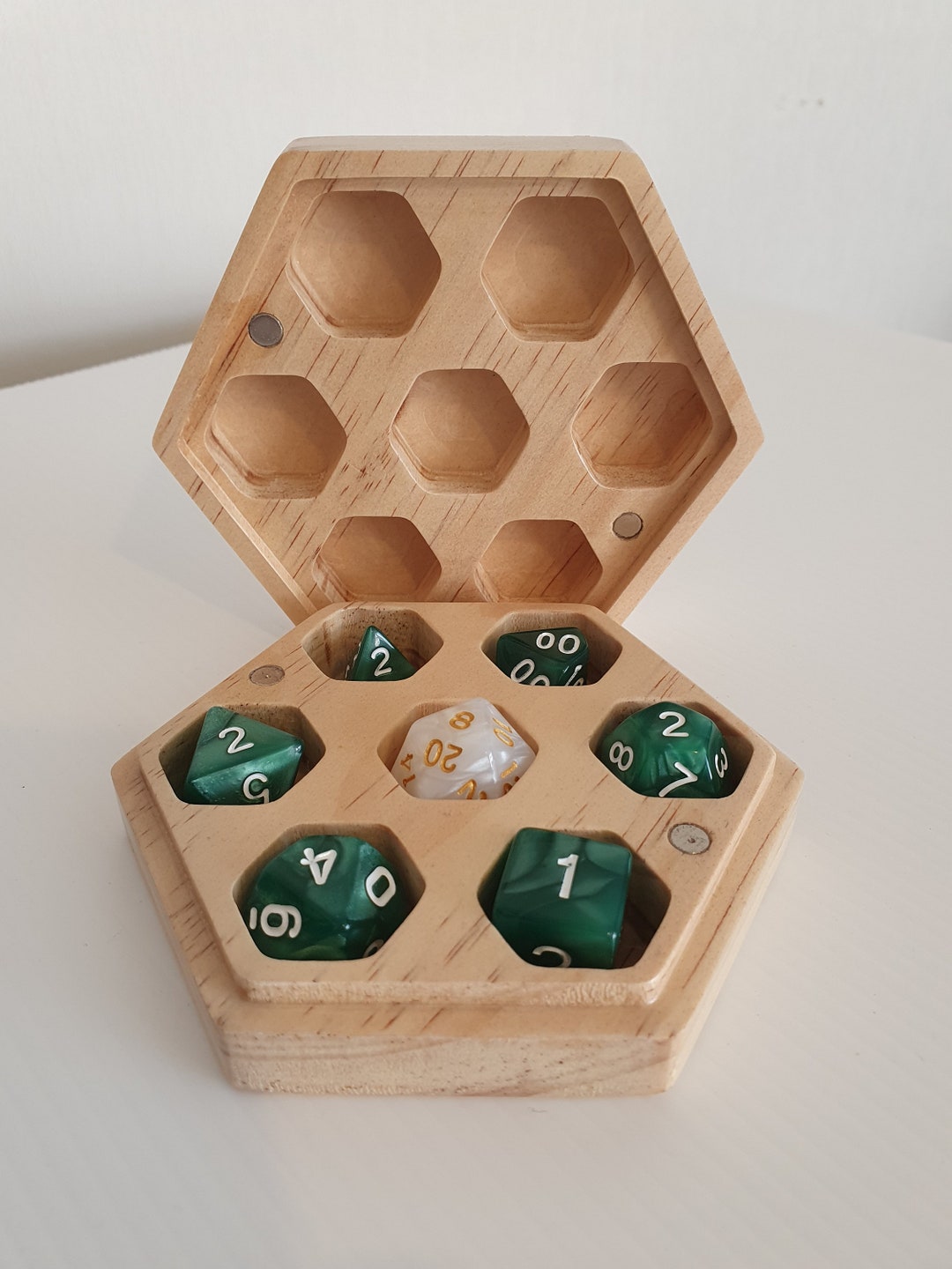 Hexagon RPG Dice Box Digital Files ONLY - Etsy