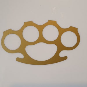 Brass Knuckle Decal / Embroidery Digital Files ONLY - Etsy