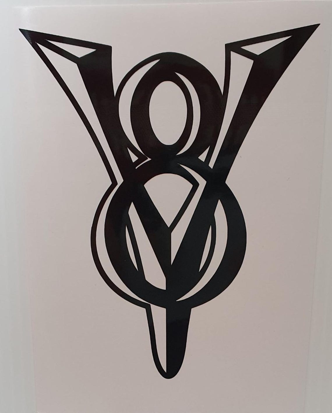 V8 Decal Logo Digital Files ONLY - Etsy Canada