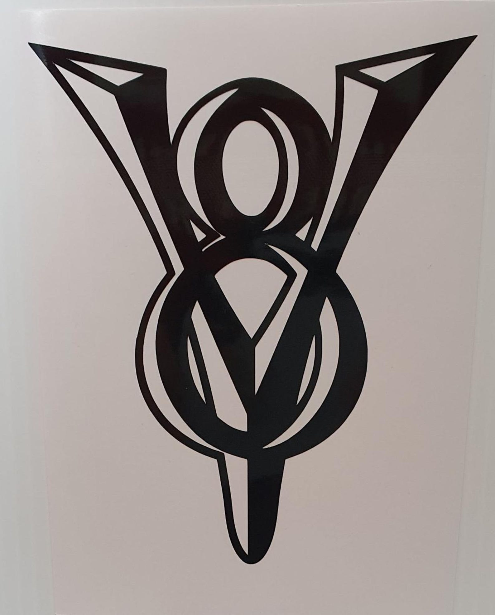 V8 Decal Logo Digital Files ONLY - Etsy Canada