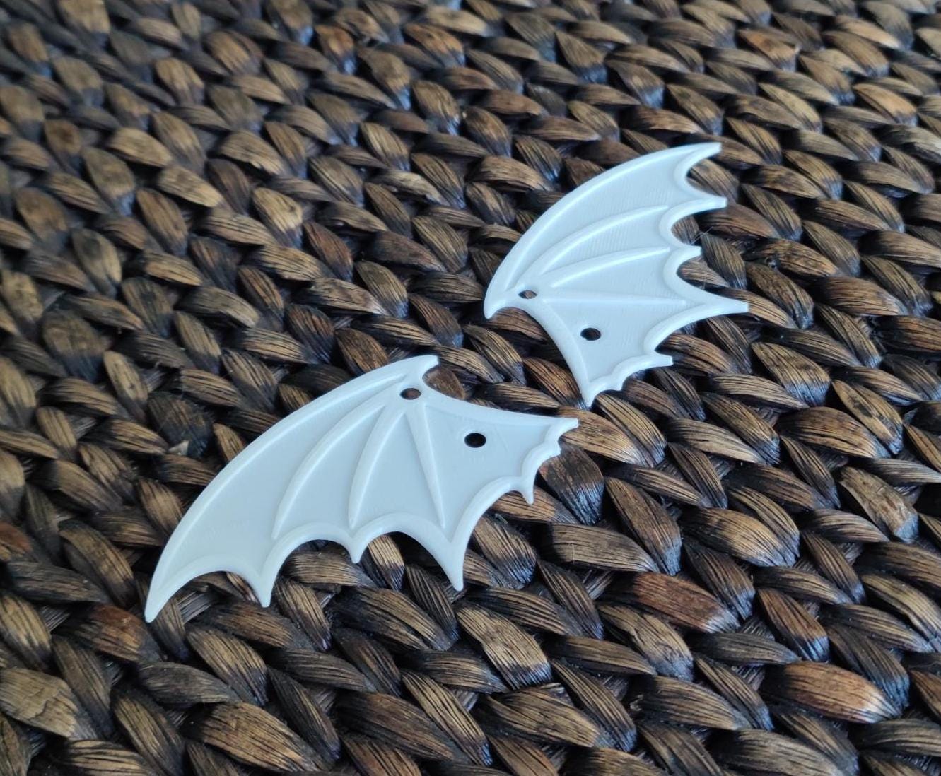 Bat Wings Shoe Boot Accessory 3d Printed - Etsy