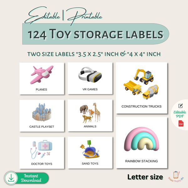 Trofast Labels - Etsy