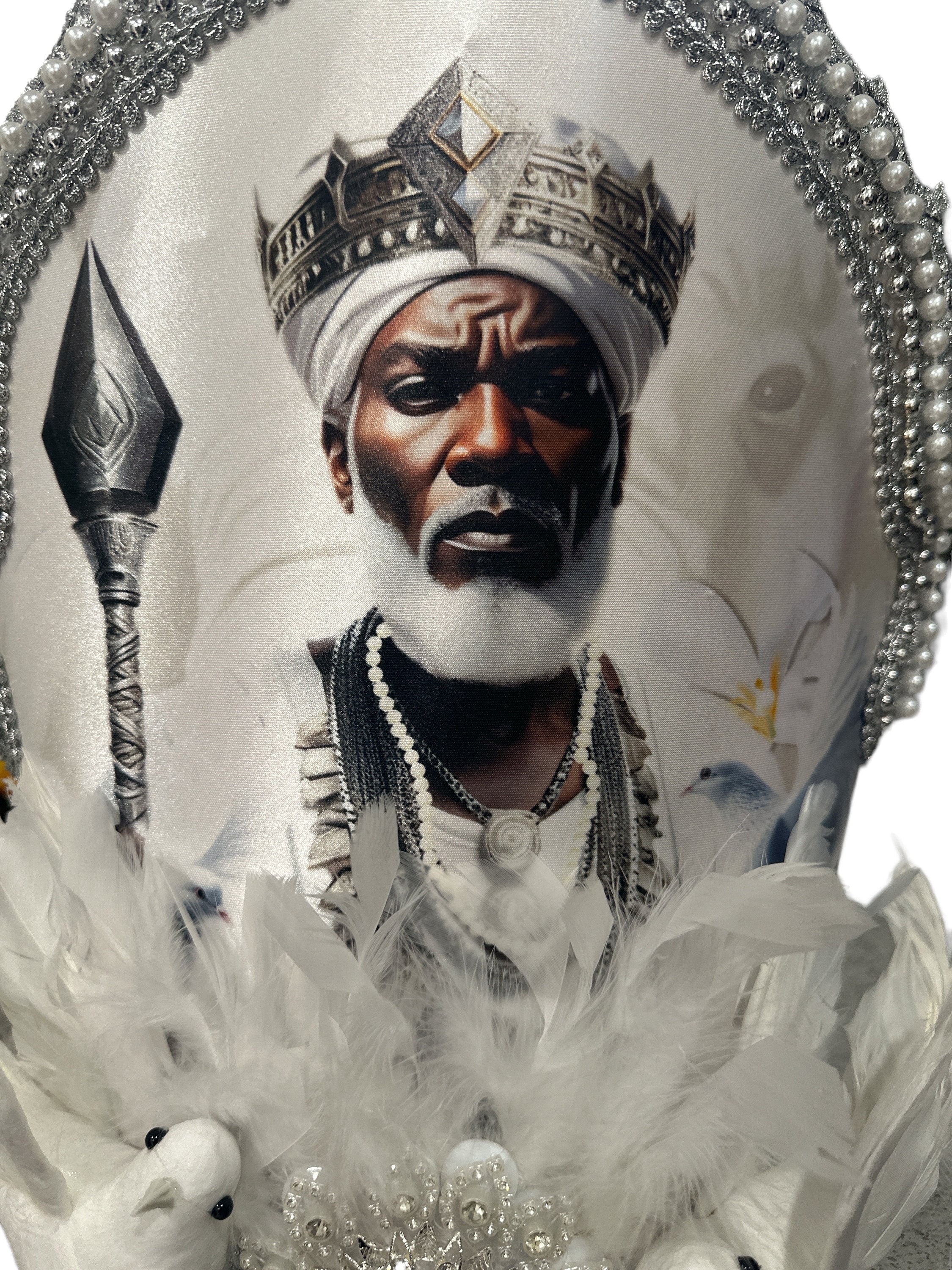 Obatala Crown/ Obatala Crown - Etsy
