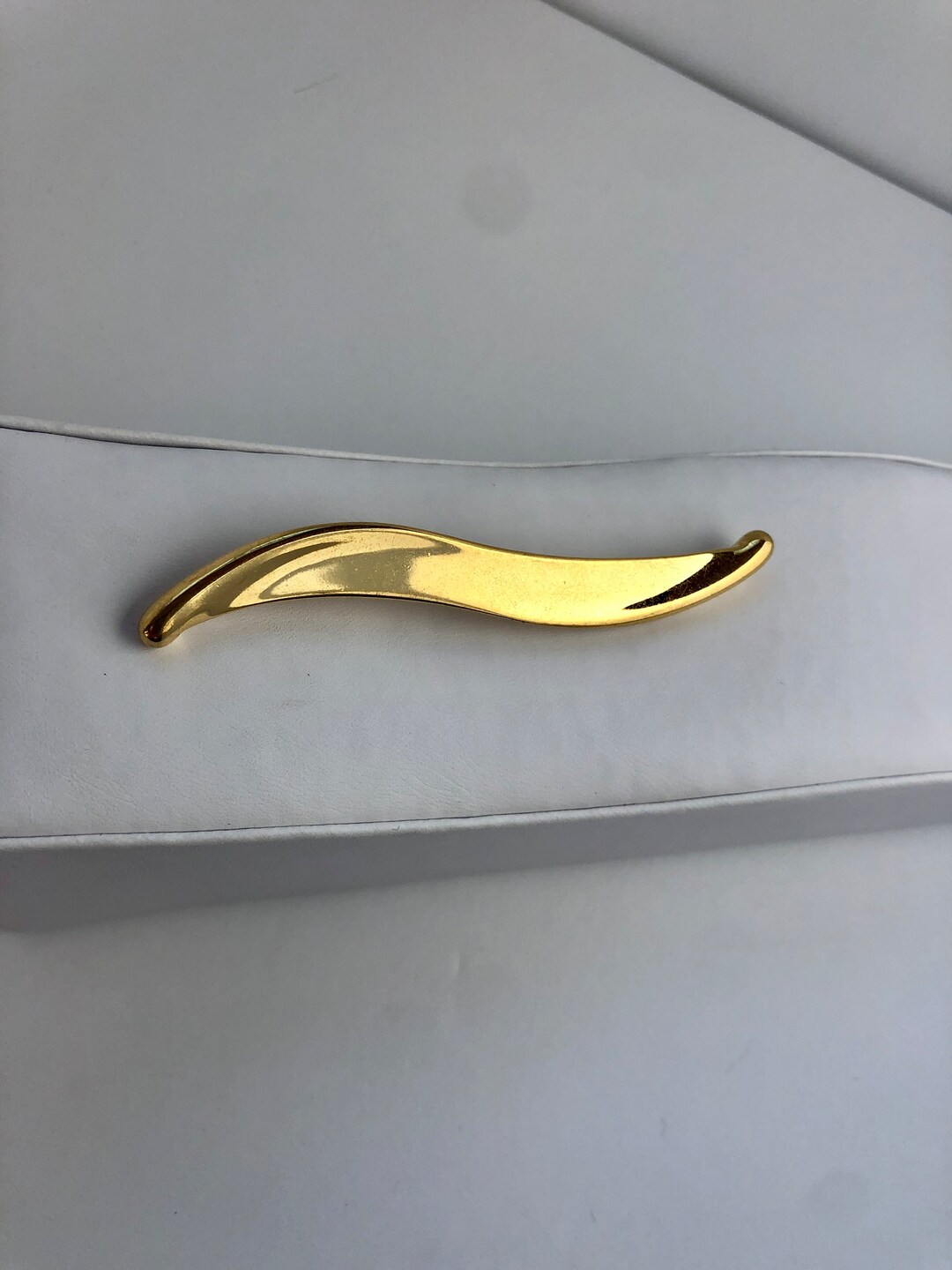 Vintage Monet 3” Gold Tone Swirl Bar Brooch. Circa 1960 - Etsy