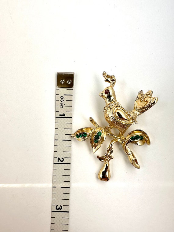 Vintage TANCER II circa 1970s Partridge in Pear tree … - Gem