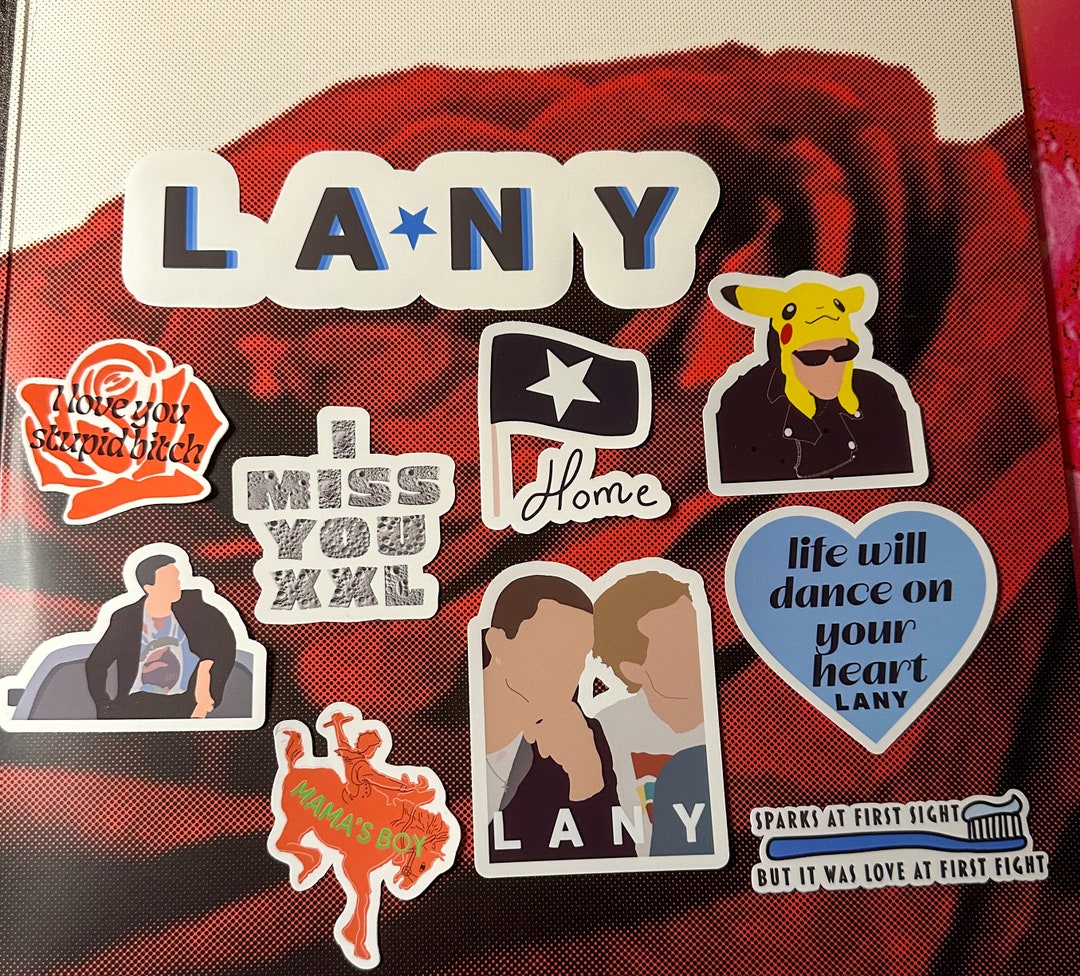 LANY Stickers solo & Sets - Etsy