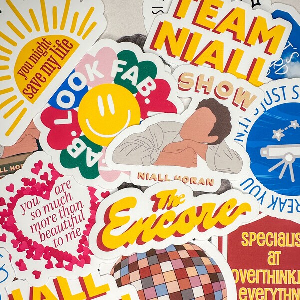 One Direction Stickers - Etsy