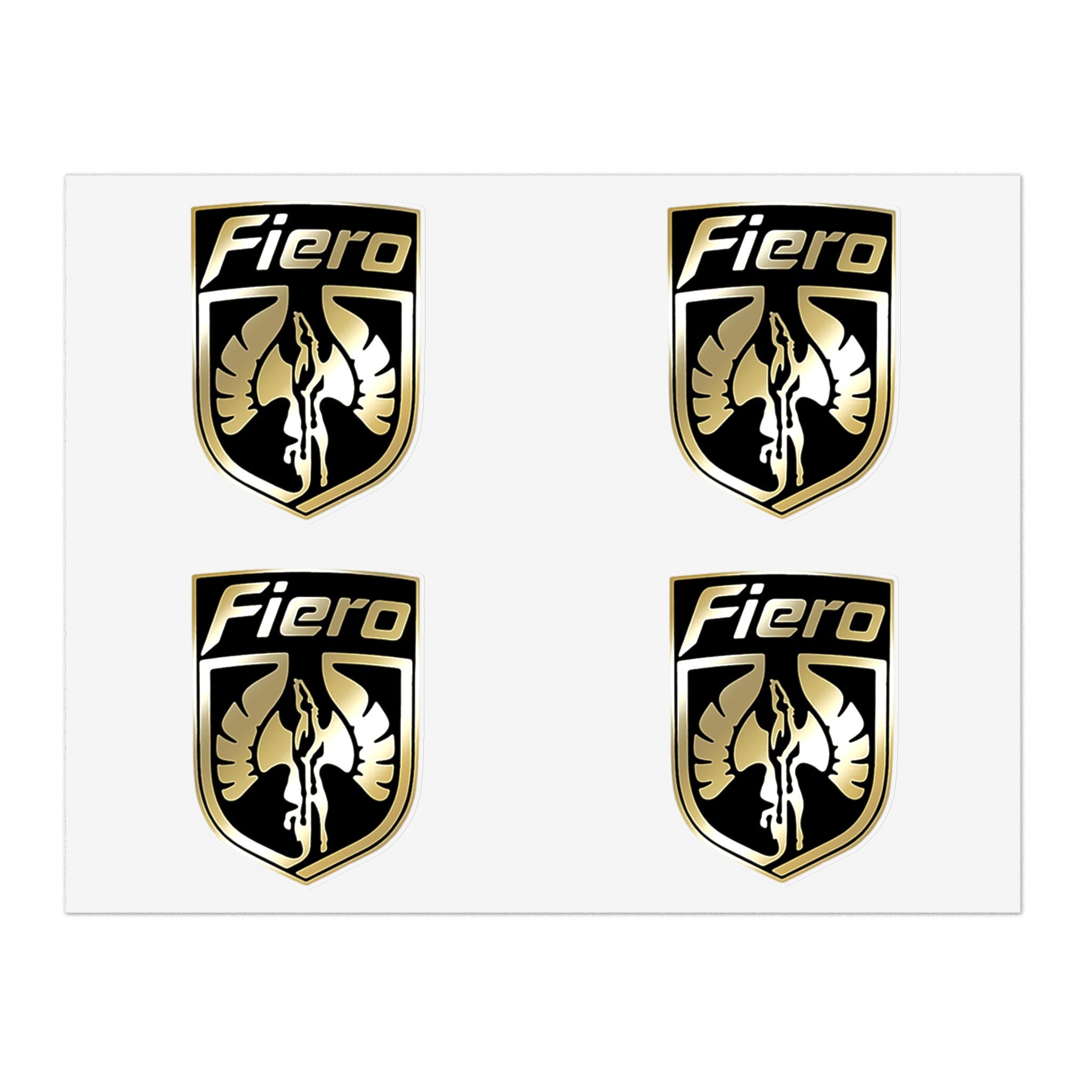 Pontiac Fiero Die-cut Sticker Sheets - Etsy