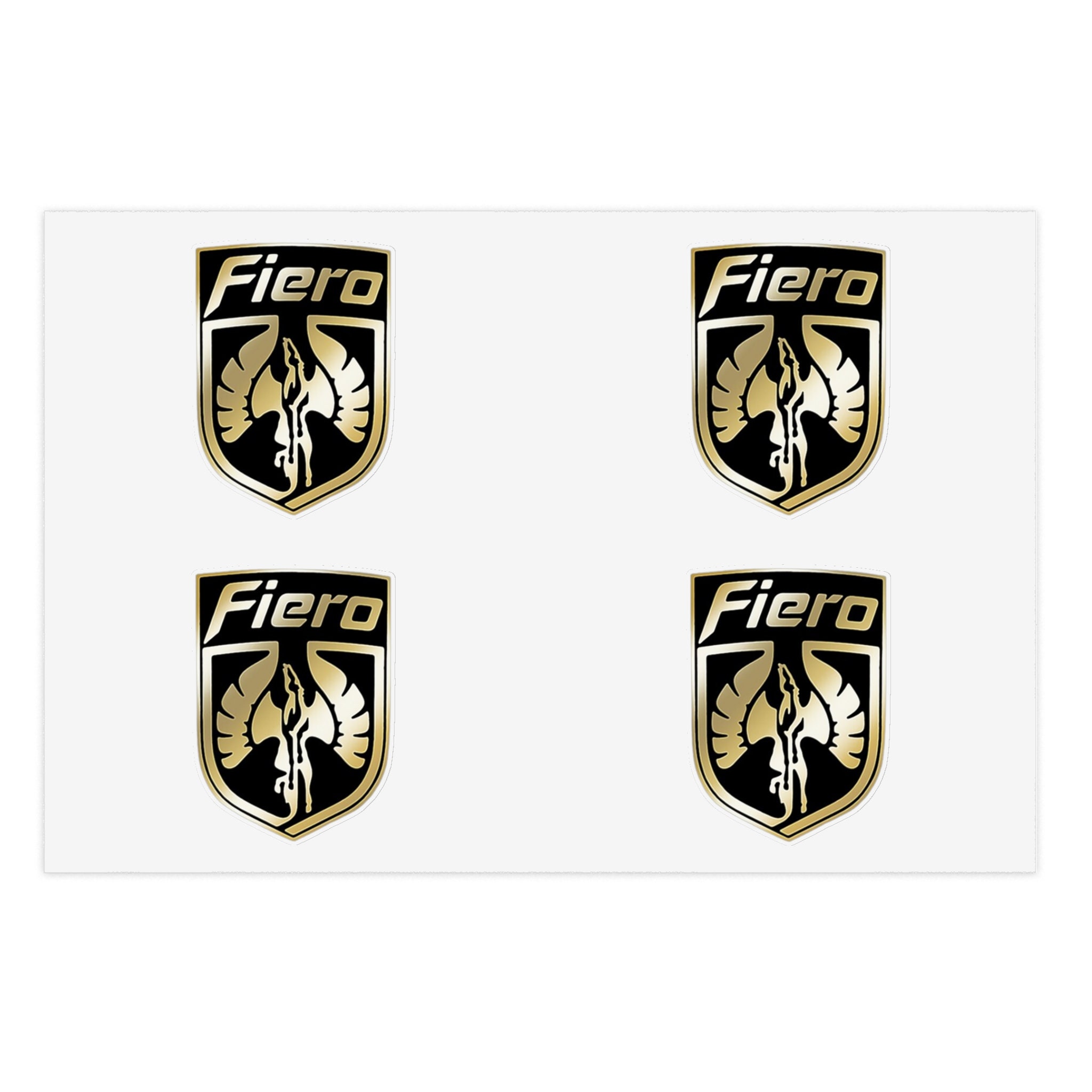 Pontiac Fiero Die-cut Sticker Sheets - Etsy