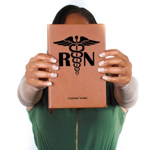 Personalized Nurse Gift, RN Nurse Gift Journal, Nursing Student Gift ...