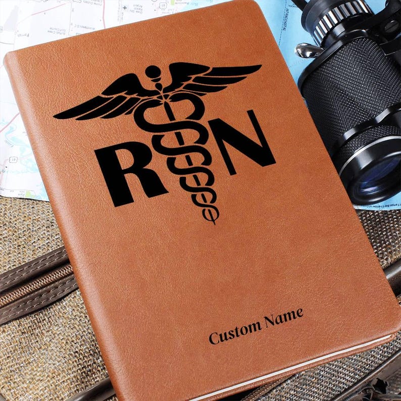 Personalized Nurse Gift, RN Nurse Gift Journal, Nursing Student Gift ...