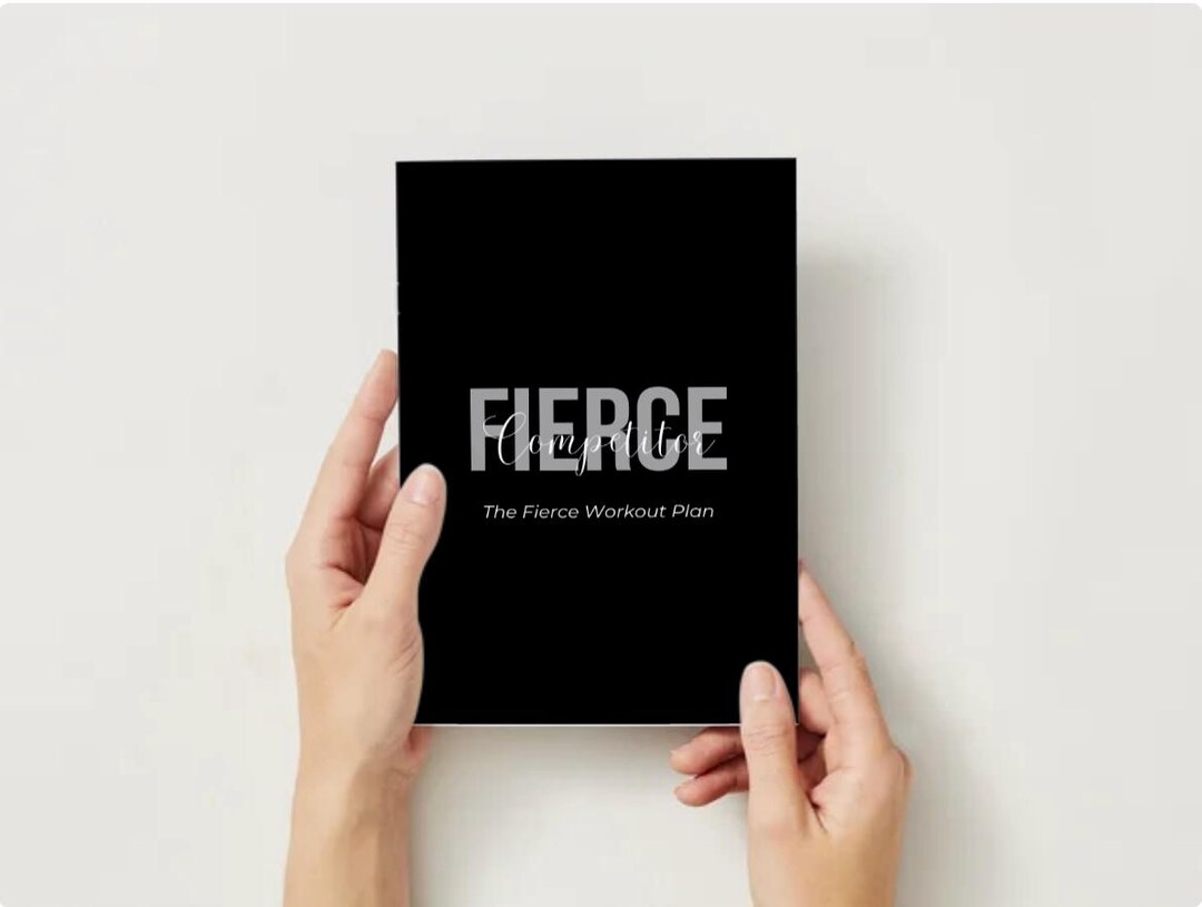 The Fierce Workout Journal - Etsy
