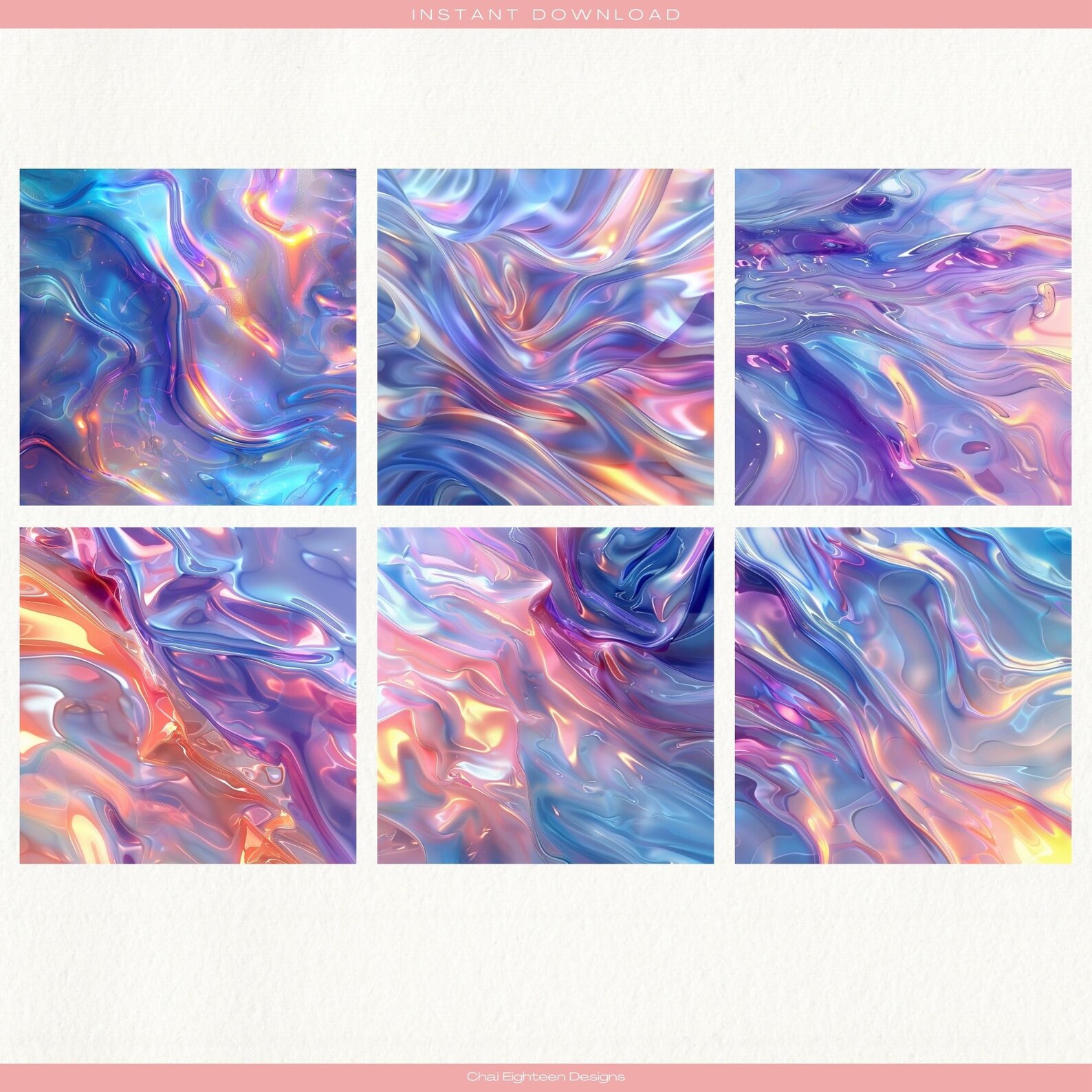 Iridescent Pearl Digital Papers Pearl Shimmer Scrapbooking Paper ...