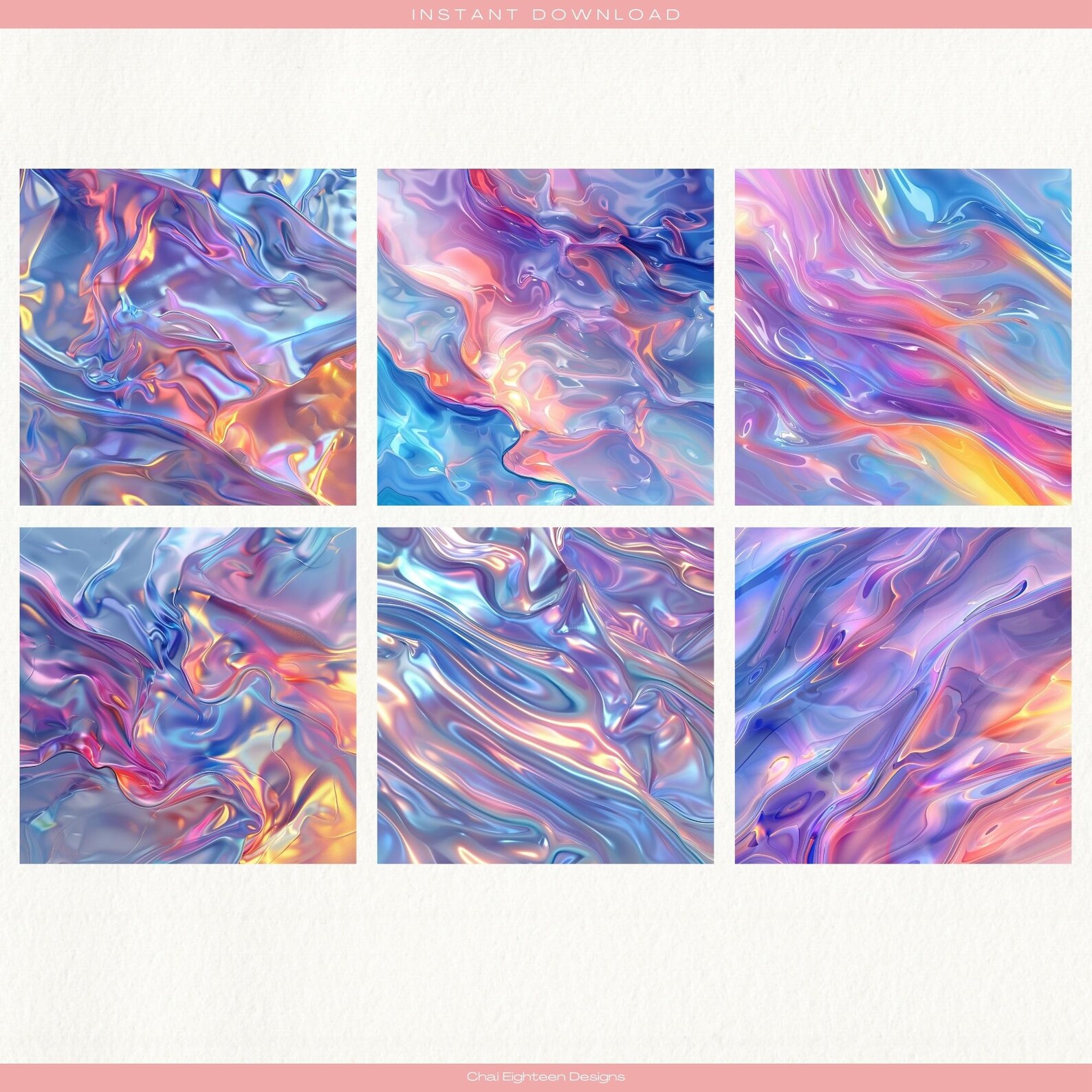 Iridescent Pearl Digital Papers Pearl Shimmer Scrapbooking Paper ...