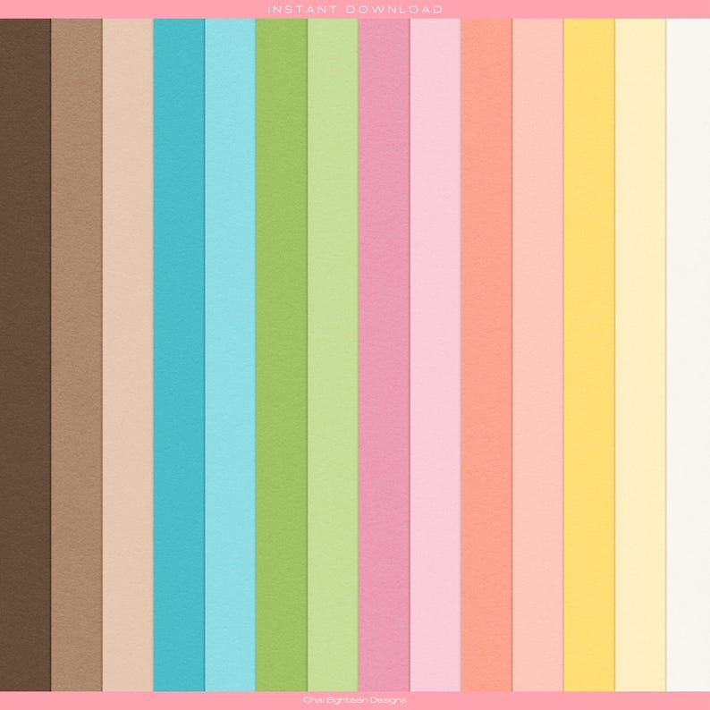 Pastel Spring Cleaning Digital Scrapbook Bundle, Laundry & Housekeeping ...