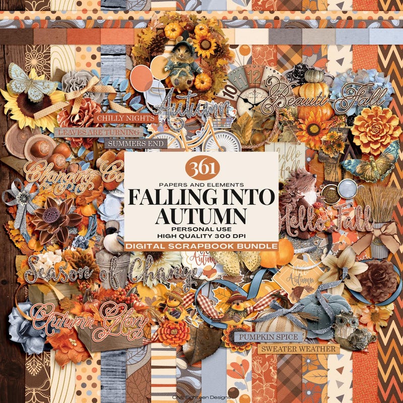 Scrapbook Kit Digital - Etsy