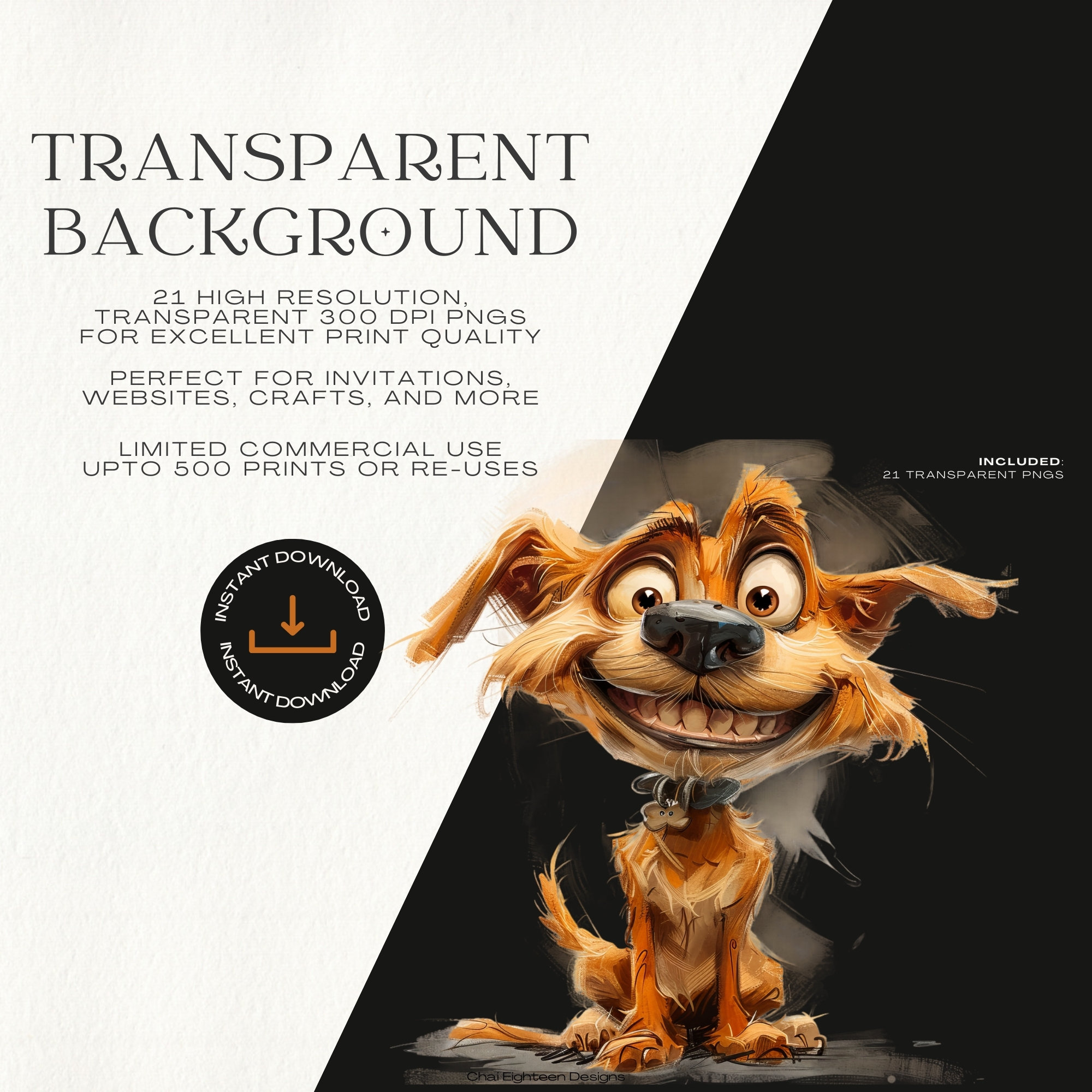 Quirky Dog Clipart, Dog Breeds Png, Puppy Images, Whimsical Dogs ...