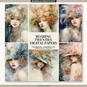 1920's, Great Gatsby Clip Art, Roaring Twenties Clip Art, Flapper Clip ...