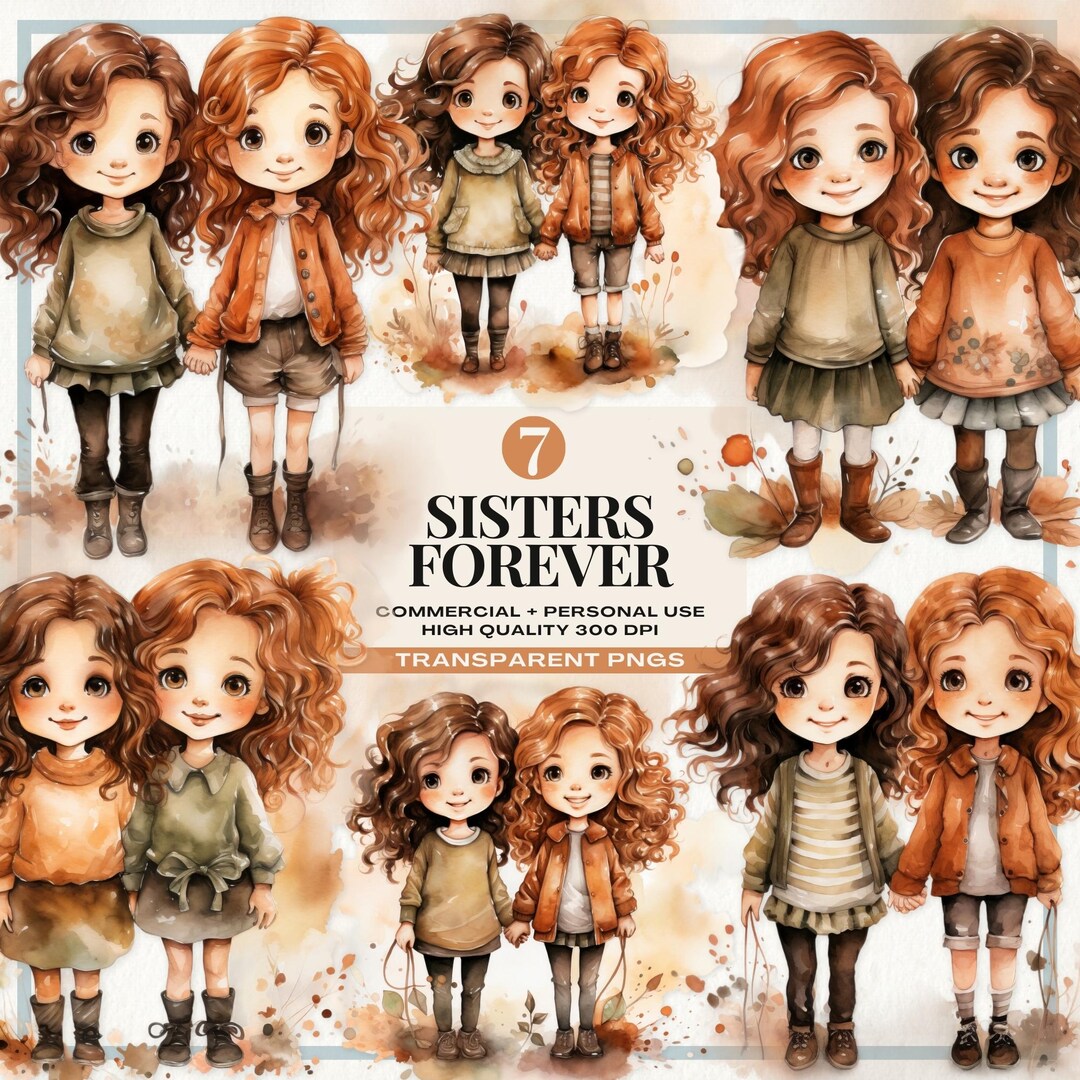 Sisters Forever Clipart, Best Friend Images, Soul Sisters Graphics ...