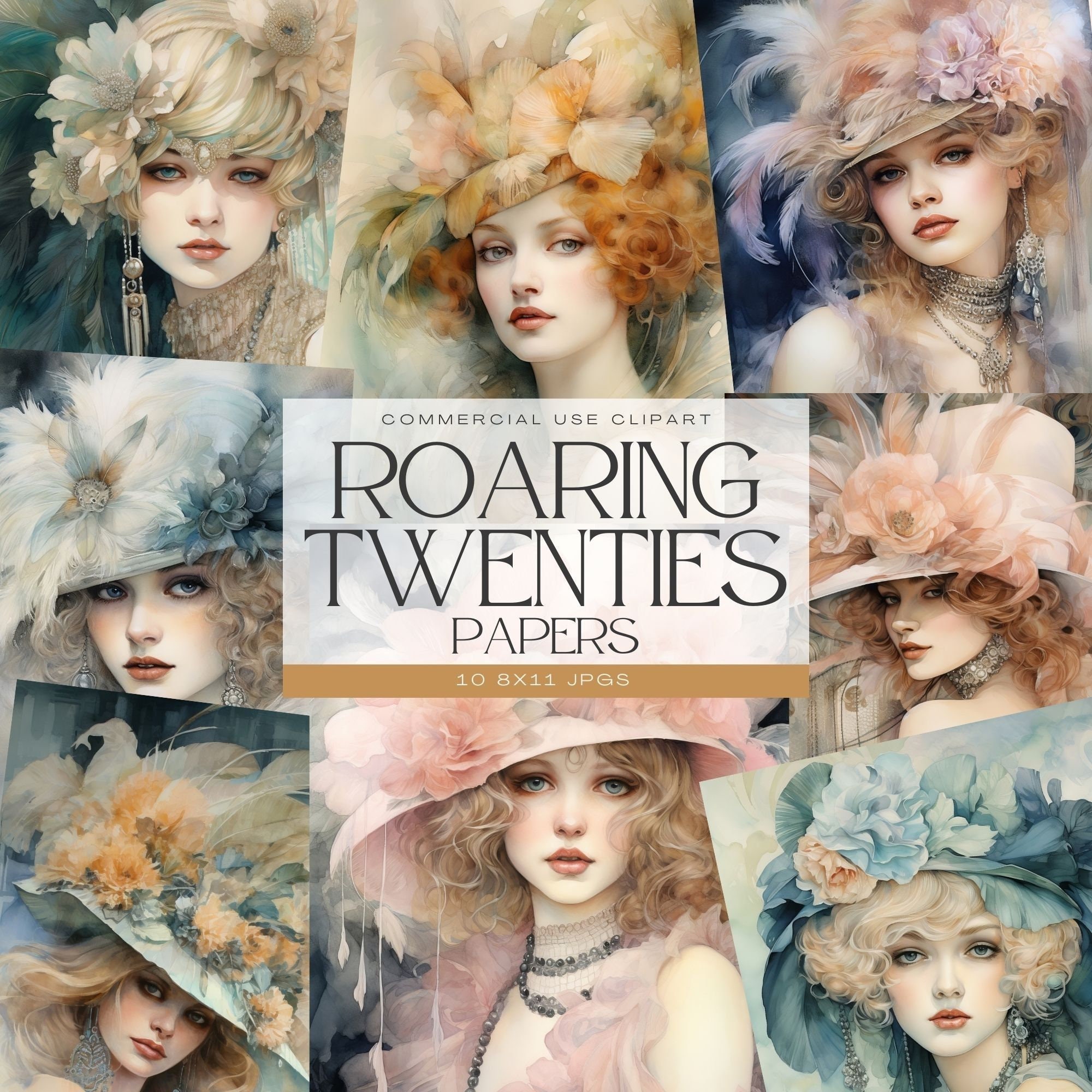 1920's, Great Gatsby Clip Art, Roaring Twenties Clip Art, Flapper Clip ...