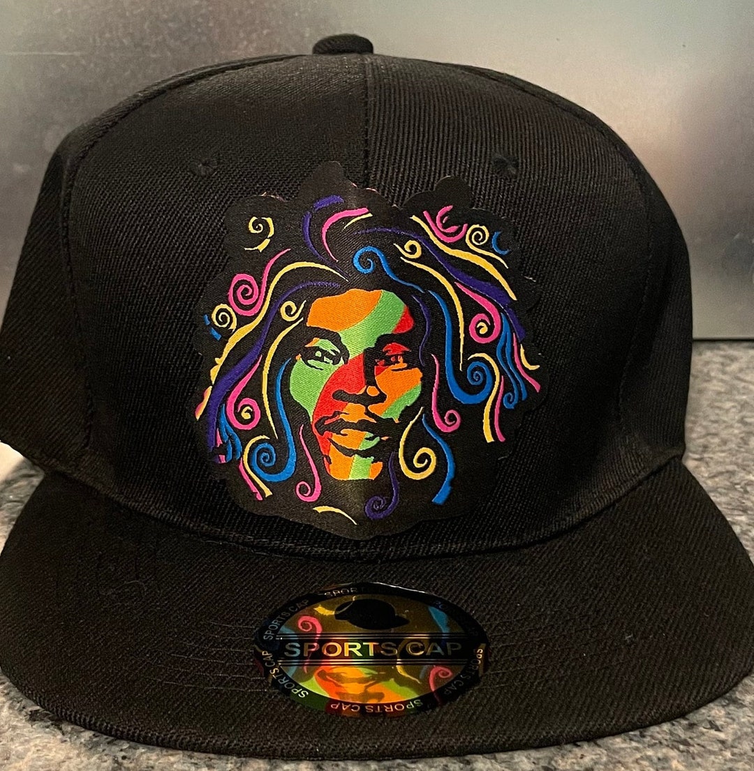 Bob Marley Colorful Snapback Hat - Etsy