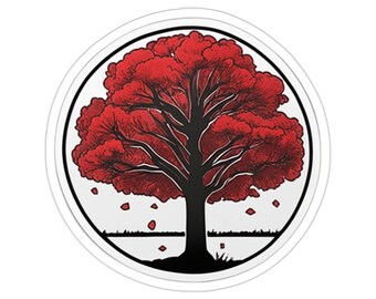 Evergreen Tree Sticker - Etsy