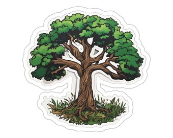 Evergreen Tree Sticker - Etsy