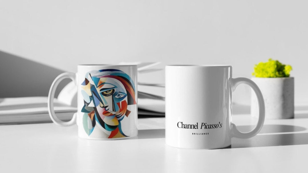 Picasso Inspired Gift Mug, Picasso Cup, Art Painting Mug, Gift for ...