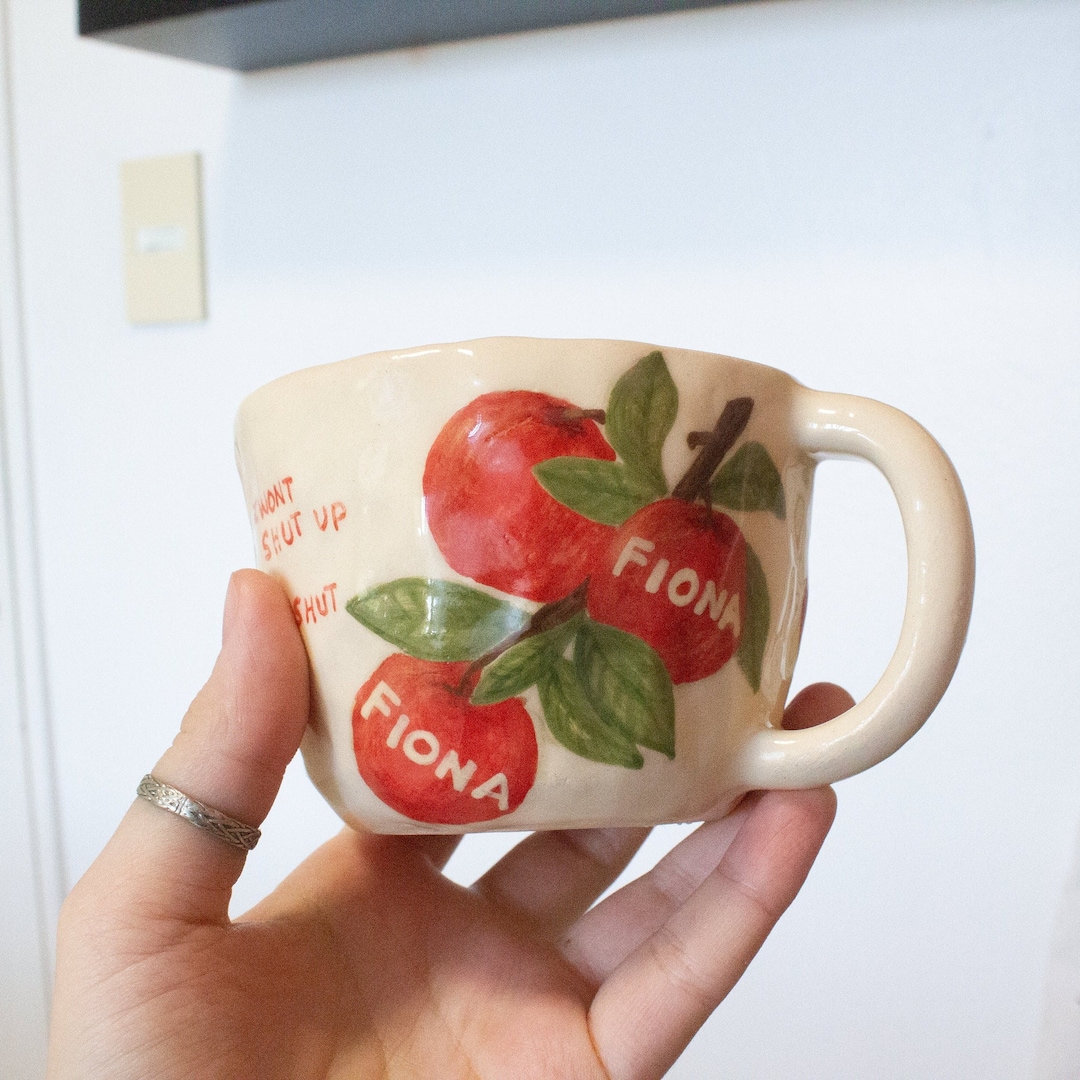 Fiona Apple Hand Painted Ceramic Mug PRE ORDER - Etsy