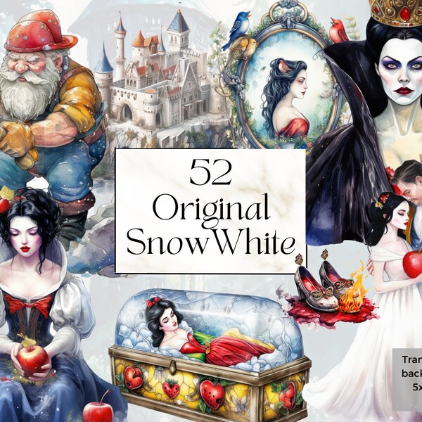 Snow White Printable - Etsy