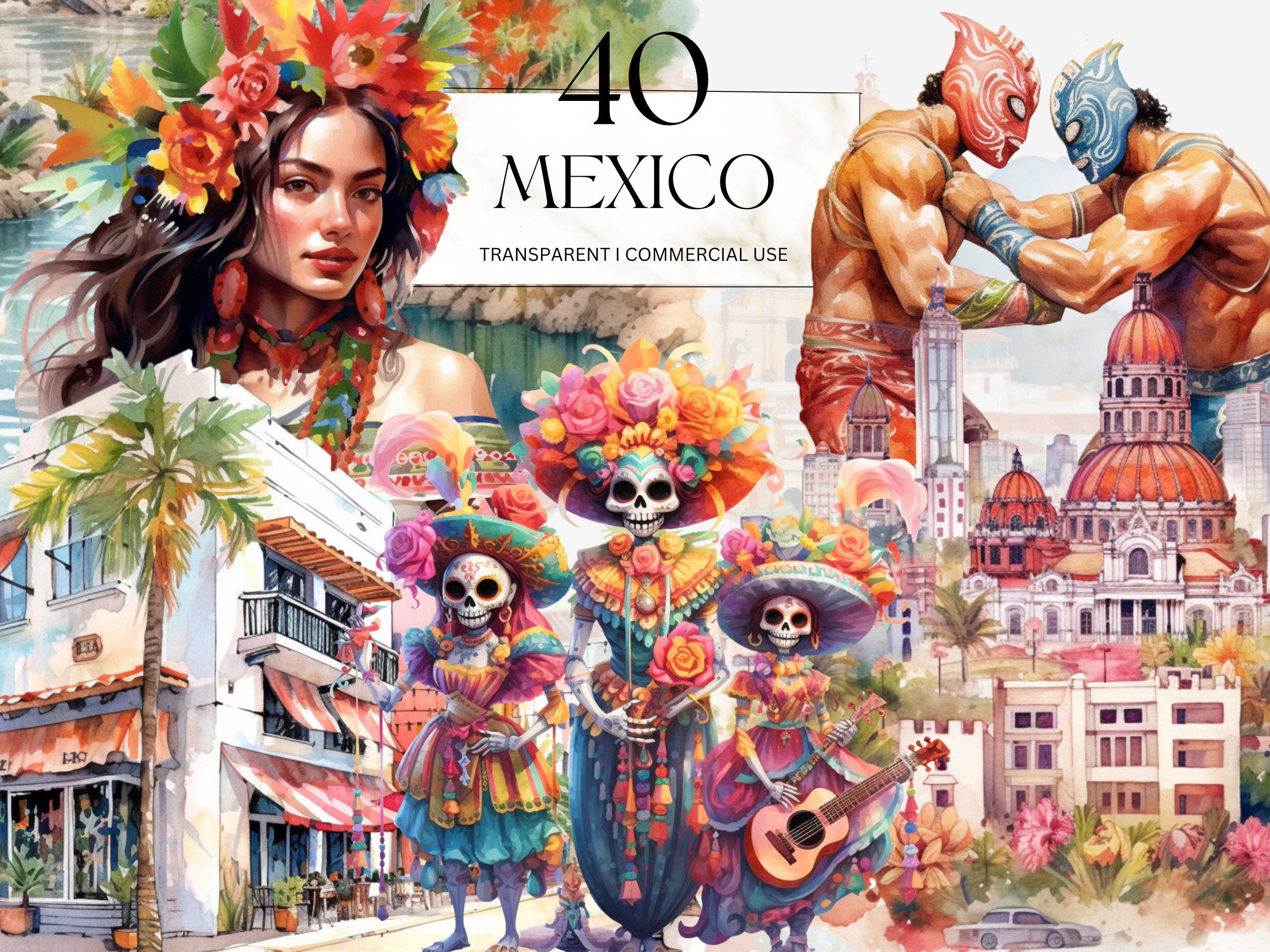 Mexican Culture Collage