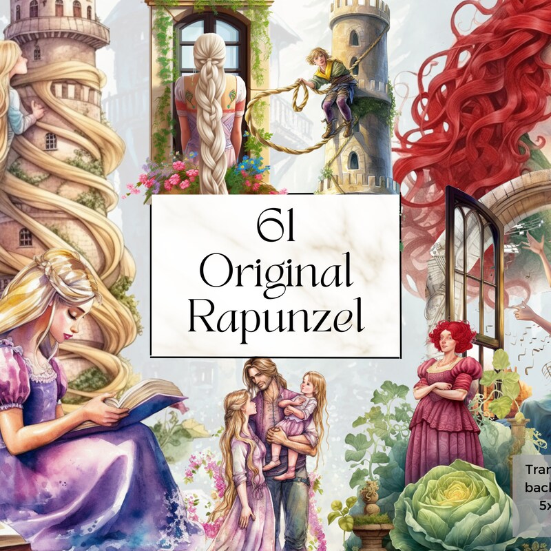 Rapunzel Art Print - Etsy